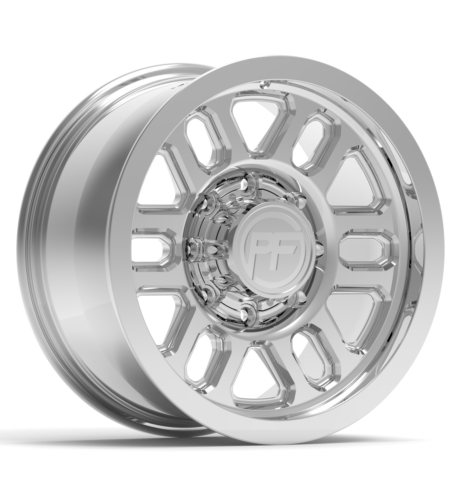 P30 Polished 8 lug 17" – Parallel Forged