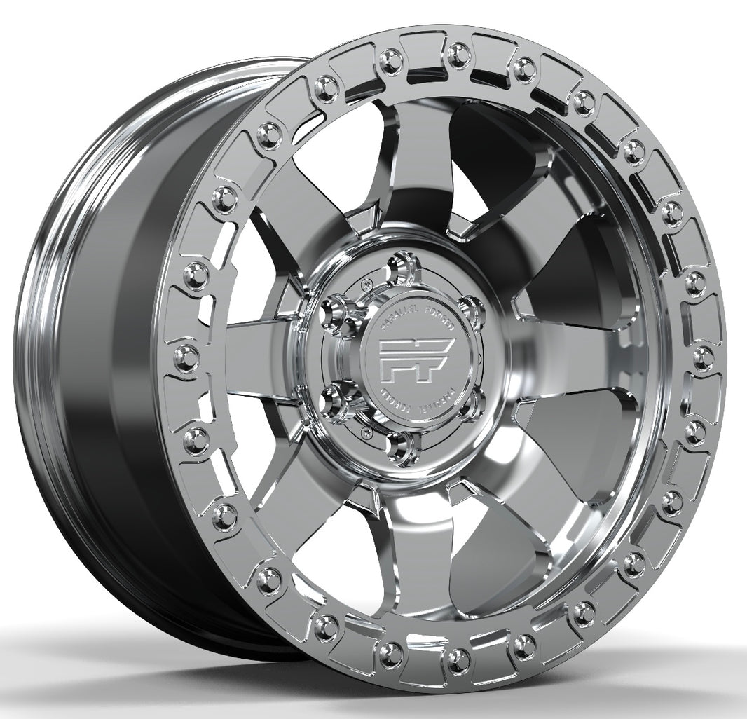 17x9 - 5/6 Lug Simulated Beadlock – Parallel Forged