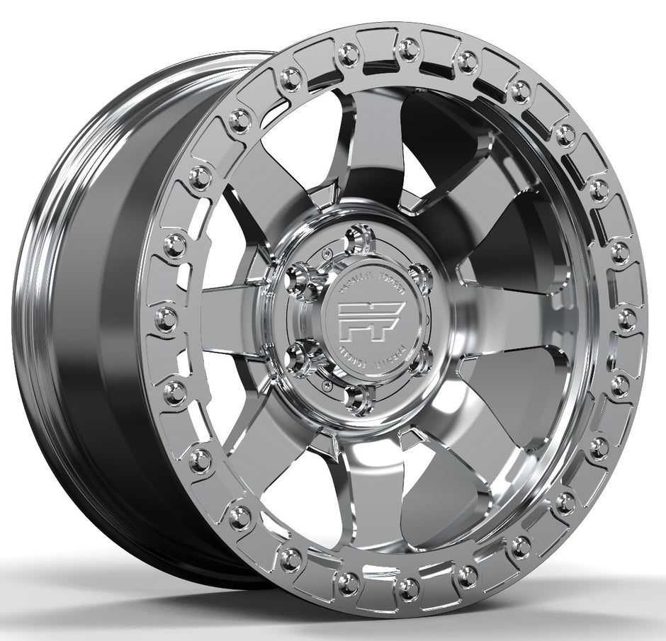 17x9 - 5/6 Lug Simulated Beadlock – Parallel Forged